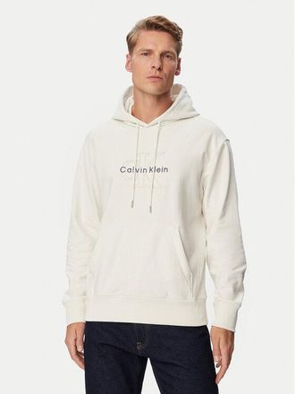 Calvin Klein Jeans Sweatshirt LV04RH218G Creme Regular Fit