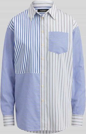 Lauren Ralph Lauren Regular Fit Bluse aus reiner Baumwolle