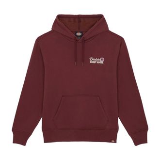 Dickies Donut House Hoodie - - Sweatshirts & Hoodies - Herren - Rot - L