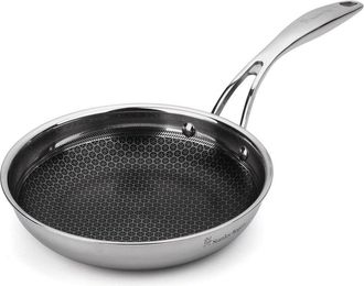 Stanley Rogers Bratpfanne Ø 20 cm Matrix, Innovative und Moderne Edelstahl-Pfanne mit Antihaftbeschichtung, für Ceran-, Gas-, Elektro-, Induktionsherde geeignet, Men
