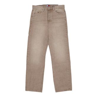 Tommy Hilfiger Jean Regular Fit en Denim - Homme - Jeans - Brun - Taille: W34