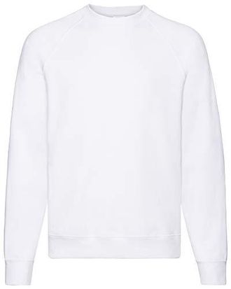 Fruit Of The Loom Fruit of The Loom SS024M - Sweat-Shirt Manches Longues - Homme - Blanc (White) - X-Large