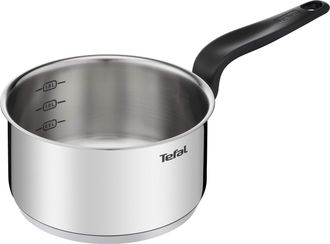 T-fal Primary Stielkasserolle 18 cm (2,1 l), Edelstahl, 18 cm