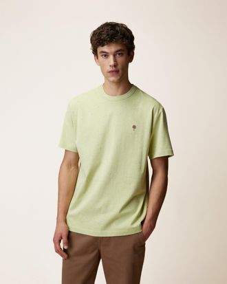 Faguo T-shirt large vert anis