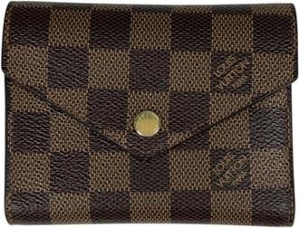 Louis Vuitton Portefeuille Pre-owned (tri-fold) - Femme - Pre-owned - Brun - Taille: ONE Size