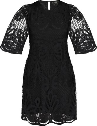 Faina Kleid Frauen Schwarz