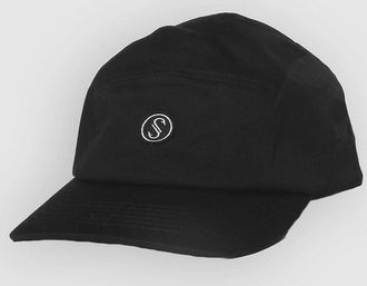 Salty Crew Hooks 5 Panel Cap pirate black