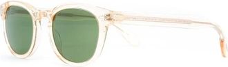 Oliver Peoples Homme, Accessoires, Brun, Taille: 49 MM Sheldrake Sun Lunettes de soleil