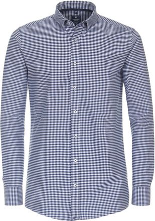 Redmond Comfort Fit - Herren Hemd kariert (231505111), Gr&ouml;&szlig;e:6XL, Farbe:Blau(19)