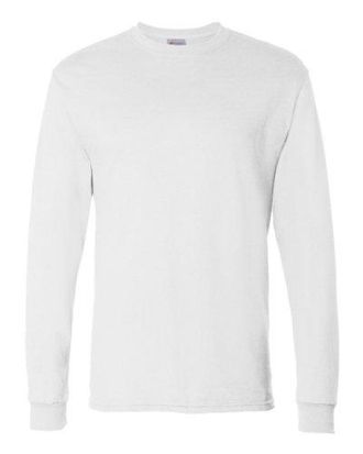 Hanes Mens Comfortsoft Long-Sleeve T-Shirt (Pack of 2), White,Large