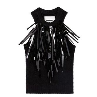 Jil Sander Damen, Oberteile, Schwarzk, SGröße