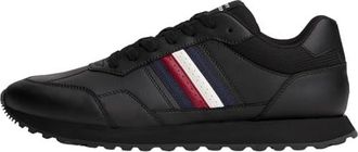 Tommy Hilfiger Baskets de Running Homme New Eva Stripes Basses, Noir (Black), 40
