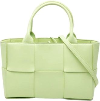 Bottega Veneta Pre-owned Arco Tote - Femme - Pre-owned - Vert - Taille: ONE Size