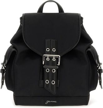 Ganni unisex, Sacs, Noir, Taille: ONE Size Petit Sac &agrave; Dos Bucky