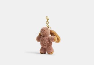 Coach Floppy Kuscheliger H&auml;schen-Taschenanh&auml;nger Aus Lammfell