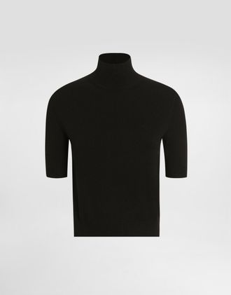 Dolce & Gabbana Pullover Aus Kaschmir - Frau Strickwaren Schwarz 54