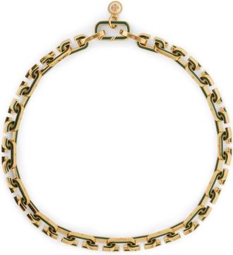 Casablanca Femme, Accessoires, Jaune, Taille: ONE Size C Link Necklace