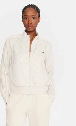 Guess Sweatshirt V5YQ07 K0282 Écru Regular Fit