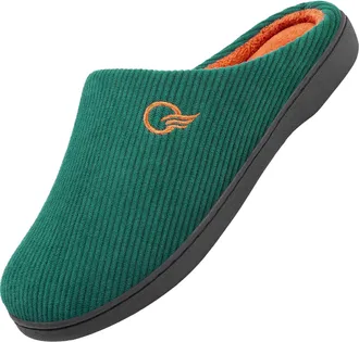 Mishansha Warme Hausschuhe Herren Pantoffeln Damen Winter Bequeme Memory Foam Schlappen 44-45 EU