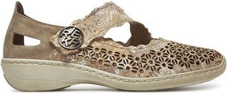 Rieker Halbschuhe 413G4-90 Beige