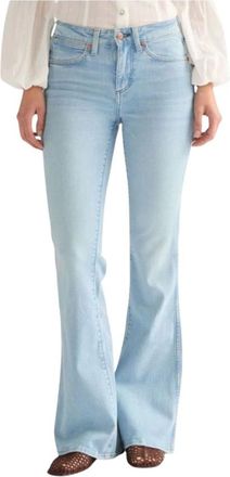 Wrangler Femme, Jeans, Bleu, Taille: W25 Montana Flare Jean