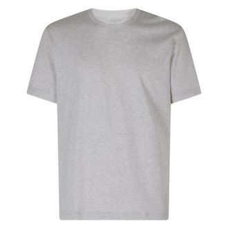 Eleventy Rundhals-T-Shirt - - Tops - Herren - Grau - XL