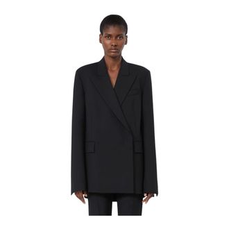 Sportmax Hybrid Tailored Blazer - - Jackets - Damen - Schwarzk - XS