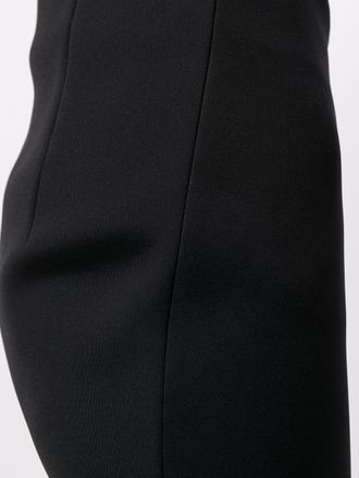 Balenciaga minijupe &agrave; bords incurv&eacute;s - Noir