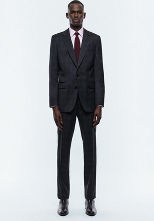 Fursac Costume ajust&eacute; en laine certifi&eacute;e - Taille 44 - Homme