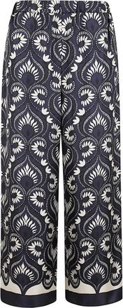 Max Mara Femme, Pantalons, Multicolore, Taille: 40 FR Wkd Ottico Wide Pantalons