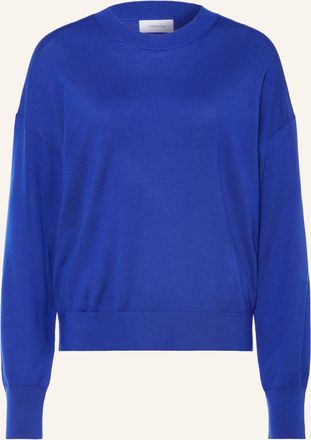 Darling Harbour Darling Harbour Pullover Aus Merinowolle blau