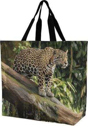 Generic Chat Sur La Cascade DArbre Sac A Main Femme Grand Tote Bag L&eacute;ger Sac A Main Femmes Pour Travail Plage Shopping