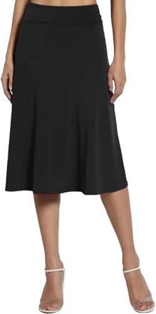 Generic Jupe Satin Blanc Jupe Gaze De Coton Femme Jupe Et Pull en Laine Jupe Fluide Courte Jupe Velours Cotelé Femme Jupe PlisséE Marine Jupe Paille Jupe Plis