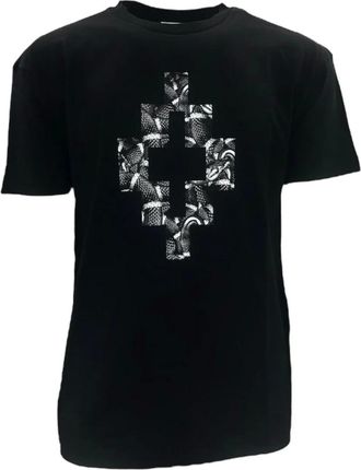 Marcelo Burlon Femme, Tops, Noir, Taille: 38 FR T-shirts &agrave; manches courtes