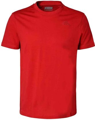 Kappa Herren Cafers Slim Tee Tshirt, rot, XL