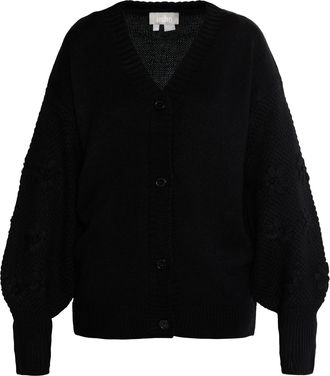 Usha Strickcardigan Damen schwarz