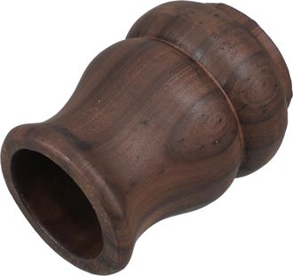 Cabilock DOITOOL Vintage Holzvase f&uuml;r Tischdeko Rustikale Handgefertigte Blumenvase aus Holz Moderne Schlichte Vase f&uuml;r Wohnraum Hochzeit B&uuml;cherregal und Kreat