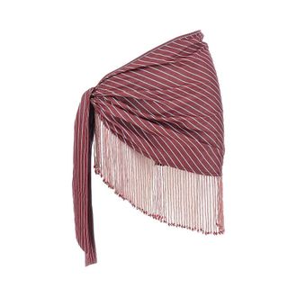 Andamane Dolly fringed mini skirt Woman One Size