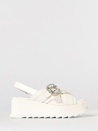 Roger Vivier Schuhe Damen Farbe Yellow Cream