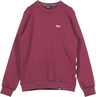 Dolly Noire Burgundy Low Logo Crewneck Sweatshirt - - Sweatshirts & Hoodies - Herren - Rot - XL