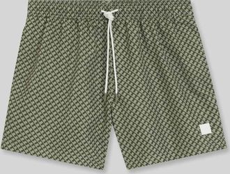 HUGO BOSS Regular Fit Badeshorts mit Logo-Patch Modell VIBE