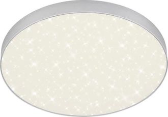 Briloner LED Deckenlampe mit Sternenhimmel, rahmenlos, neutralweiße Lichtfarbe, LED Lampe, Deckenleuchte, Wohnzimmerlampe, Schlafzimmerlampe, Küchenlampe, 38,7