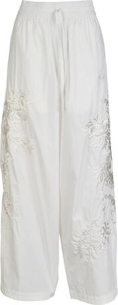 P.A.R.O.S.H. P.a.r.o.s.h., Femme, Pantalons, Beige, Taille: 38 FR Ninja Wide Pantalons