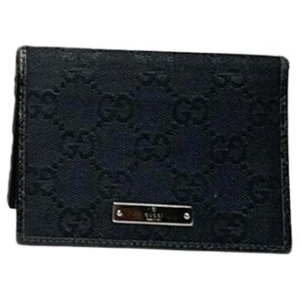 Gucci Porte-cartes vintage Pre-owned - Femme - Pre-owned - Noir - Taille: ONE Size