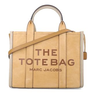 Marc Jacobs Femme, Sacs, Brun, Taille: ONE Size Suede Medium Tote Bag