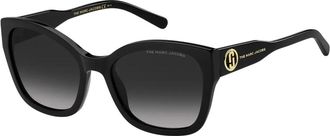 Marc Jacobs Femme, Accessoires, Noir, Taille: 56 MM Square Acetate Lunettes de soleil