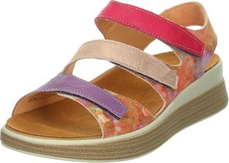 Think Damen Meggie Lederfutter Sandale, Fuxia/Kombi 9060, 40 EU