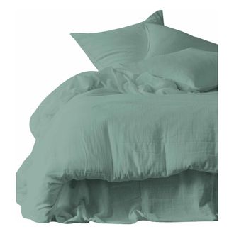 Haomy Housse de couette en gaze de coton Mykonos Haomy