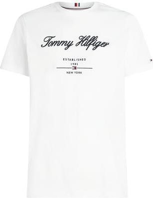 Tommy Hilfiger T-shirt manches courtes logo brod&eacute;