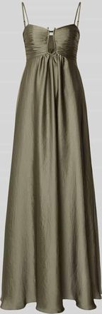 Jake*s Abendkleid mit Drapierungen und Spaghettitr&auml;gern
